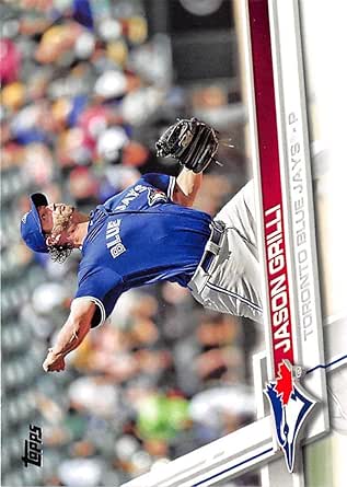 Amazon.com: 2017 Topps Series 1#90 Jason Grilli Toronto Blue Jays ...