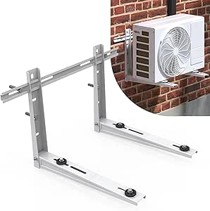 Amazon.com: Memrita Mini Split Wall Mounting Bracket with Cross Bar ...