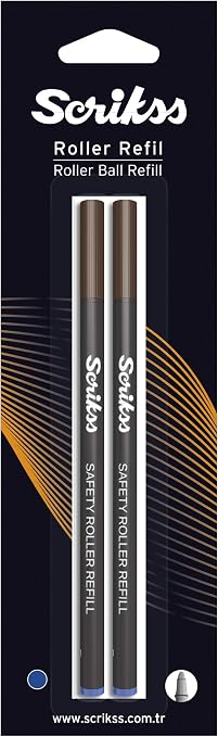 Scrikss Safety Roller Refil Mavi : Amazon.com.tr: Ofis ve Kırtasiye