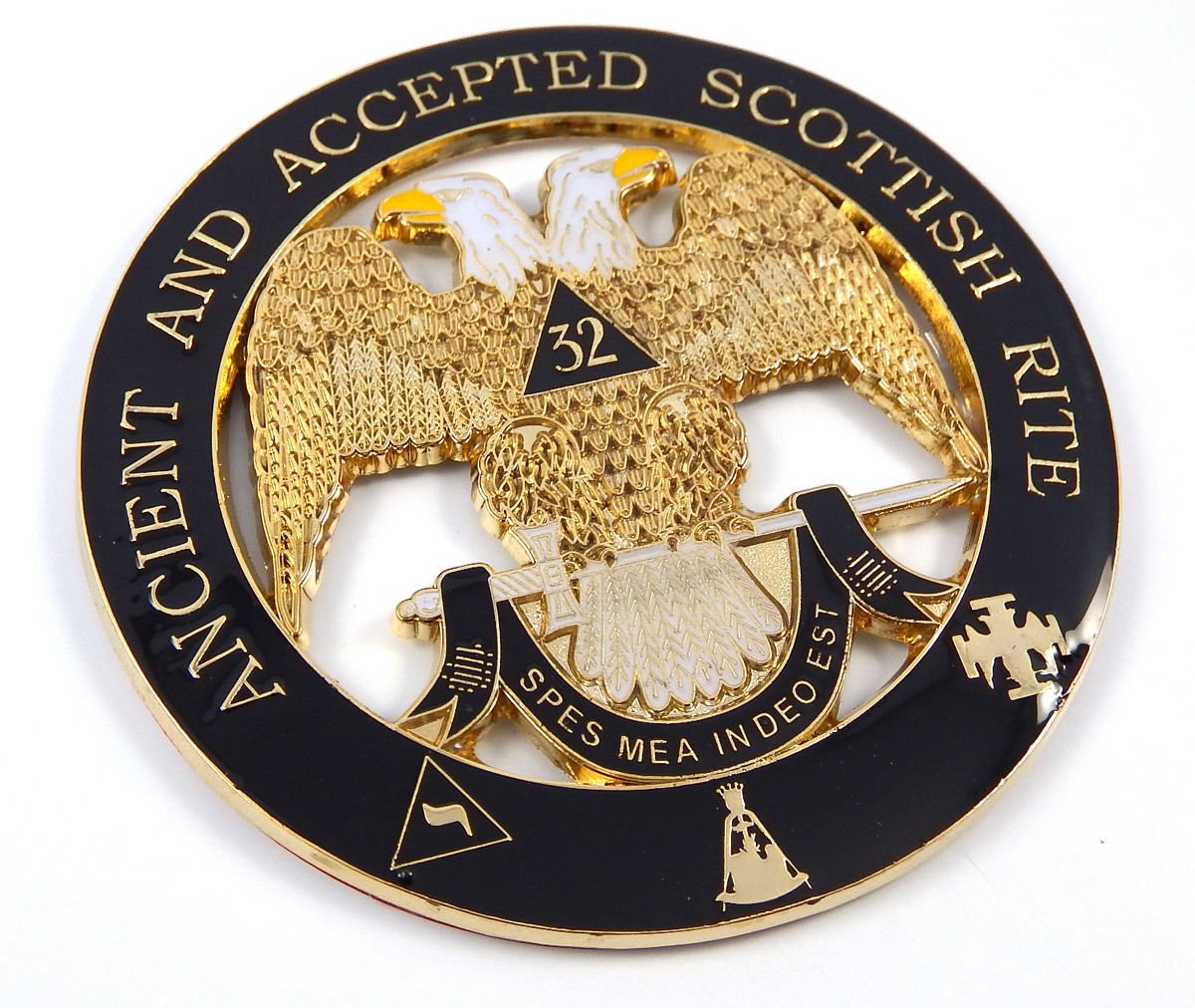 Amazon.com: Ancient and Accepted Scottish Rite 32 deg 3" auto Emblem ...