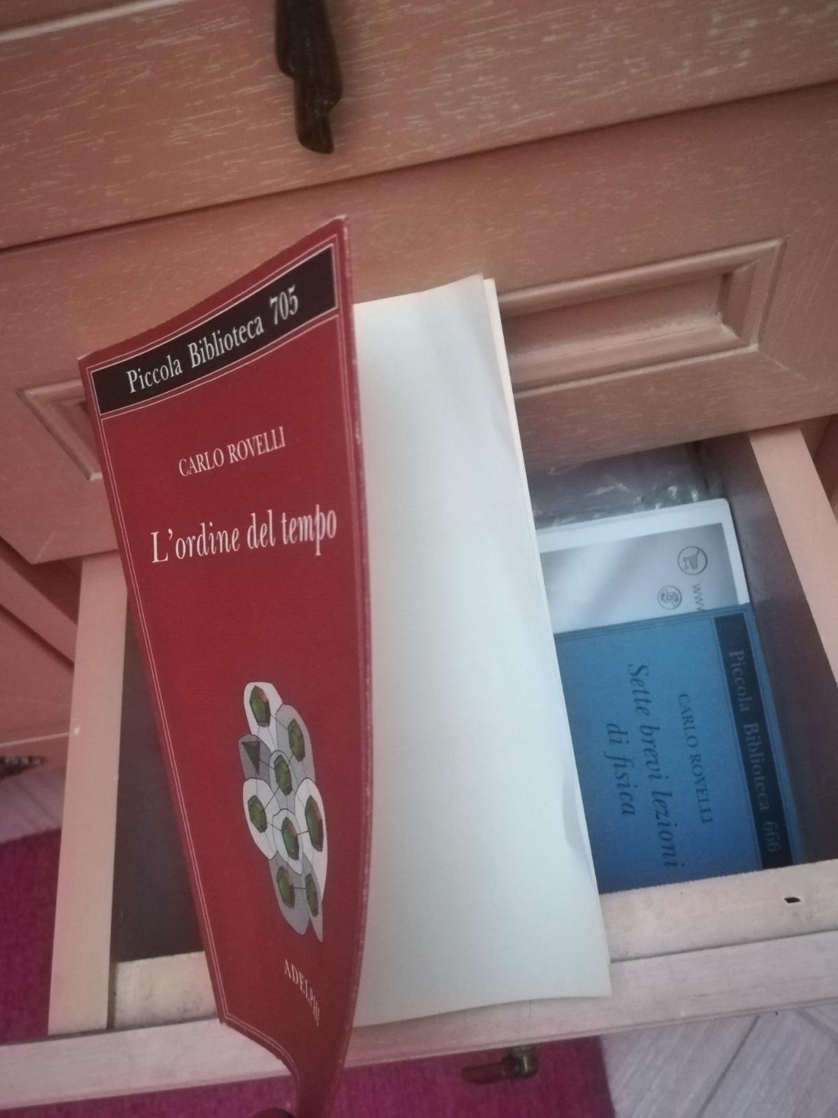 L'ordine del tempo : Rovelli, Carlo: Amazon.it: Libri