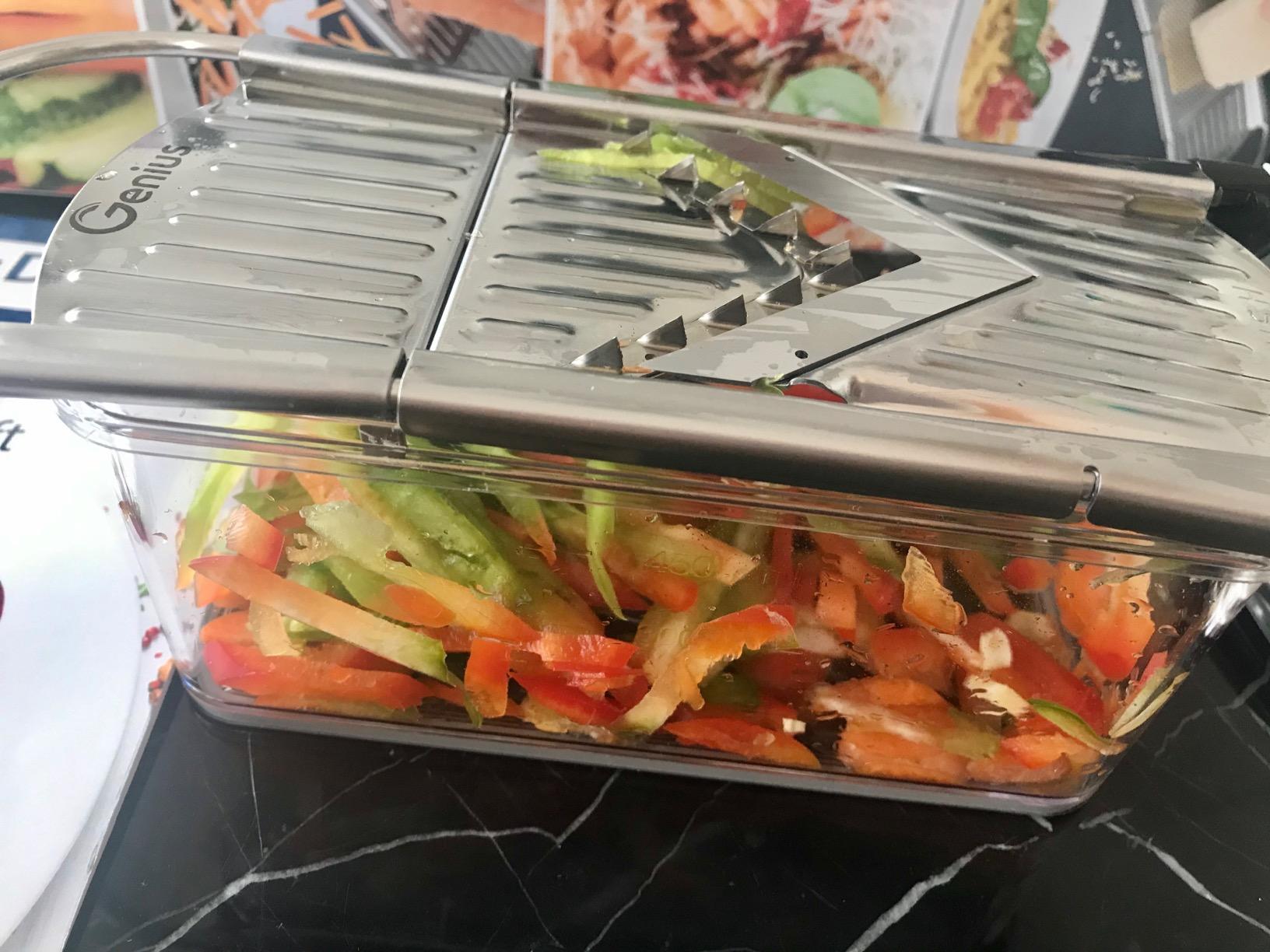 Genius Nicer Dicer Speed Set 9-tlg Multihobel - Gemüseschneider ...