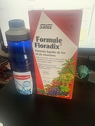 Salus Floradix Liquid Iron and Vitamins | Herbal Iron Supplement for ...
