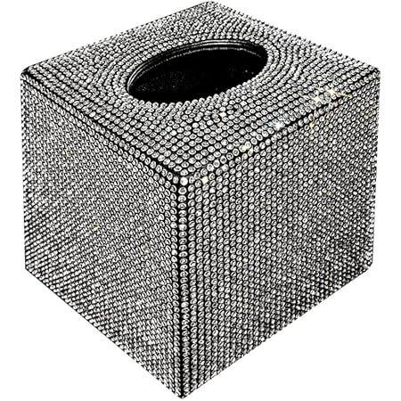 Amazon.com: Bling Tissue Holder with Crystal Rhinestone Square Tissue ...