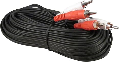 Amazon.com: Your Cable Store 50 Foot RCA Audio Cable 2 Male to 2 Male ...