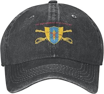 1st Squadron 4th Cavalry 1st Infantry Unisex Baseball Cap Adjustable ...
