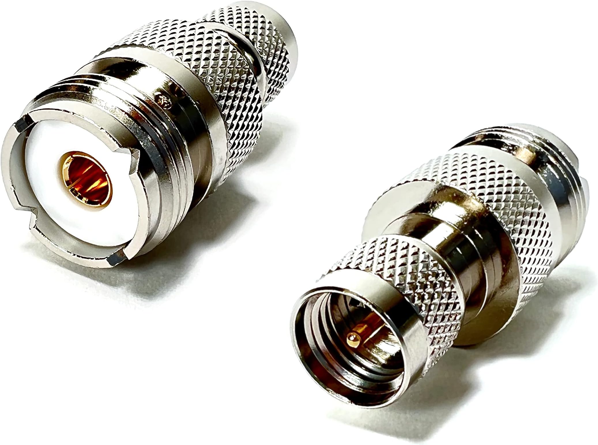 Amazon.com: GIZWIZ RF Coax Adapter Mini UHF Female/Jack to N Male/Plug 2pcs Pack : Electronics