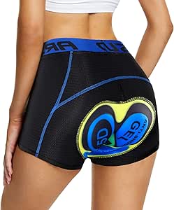 Amazon.com: Women's Cycling Underwear 5D Padded Shorts MTB Biking Shorts Breathable Shockproof ...