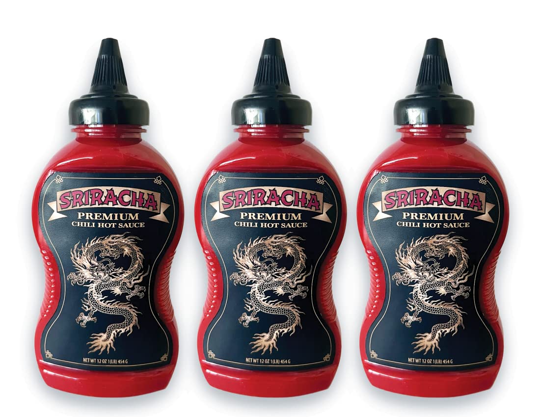 Amazon.com : Underwood Ranches New Limited Dragon Sriracha made from the Red Jalapeno Peppers ...