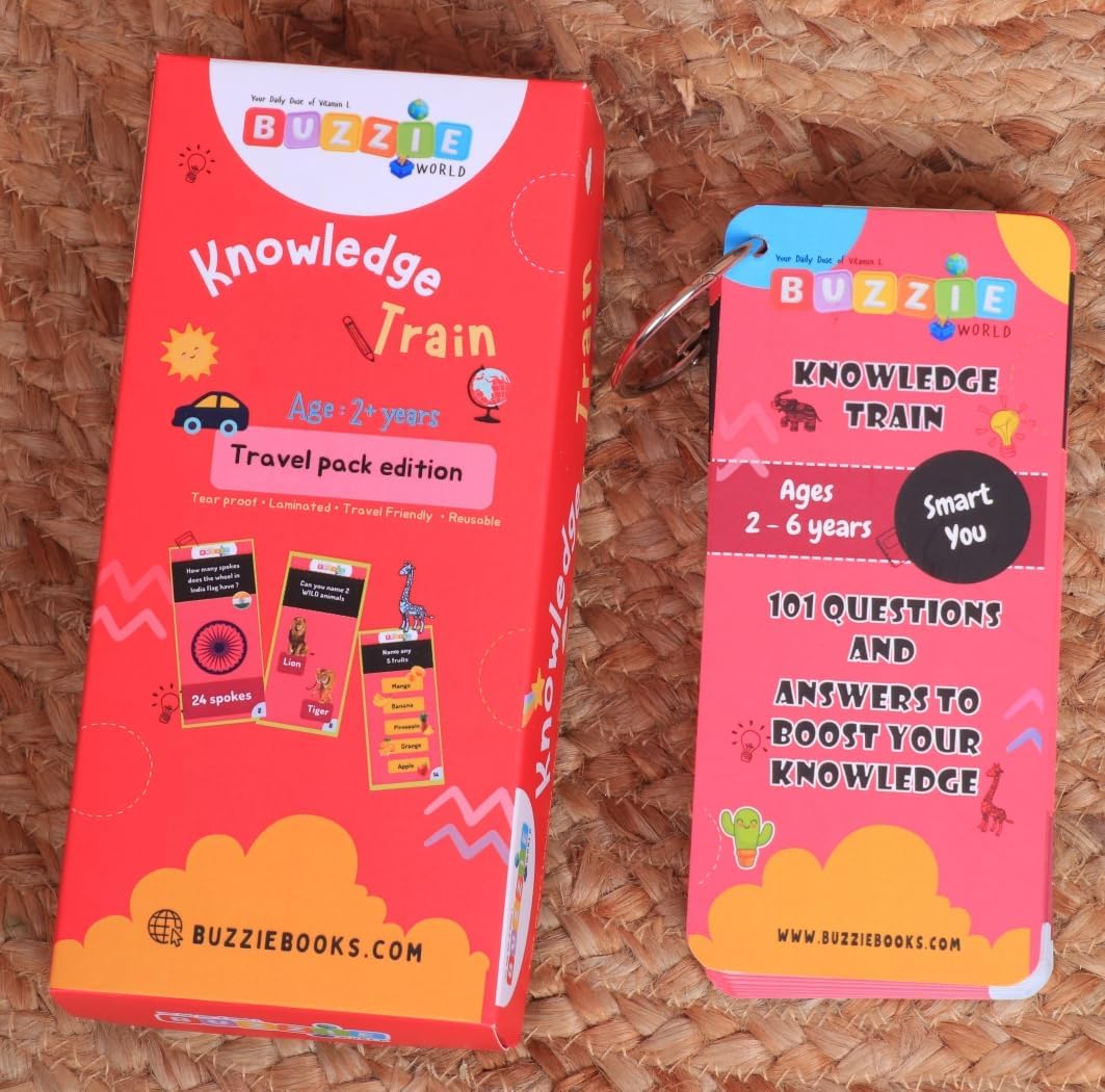 Buy Buzzie | GK Cards | Knowledge Train Level 3 for Kids, Children ...