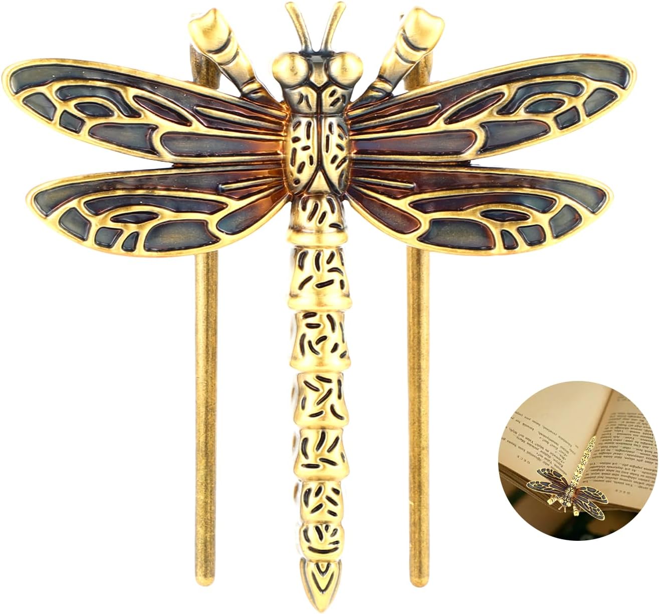 Amazon.com: Vintage Page Holder Journal Clips to Hold Journal Open ...