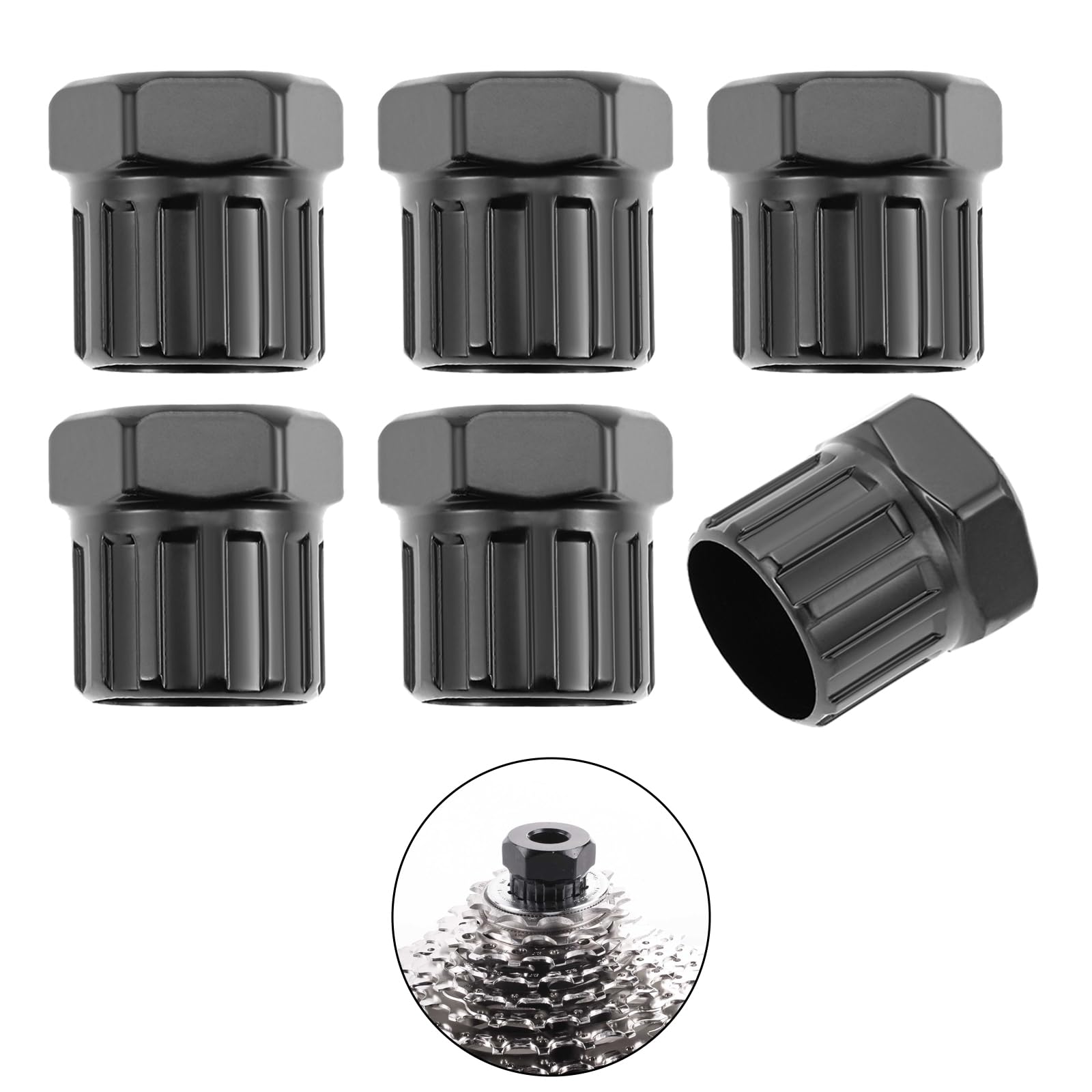 Mtsooning 6PCS Bicycle Freewheel Removal Tool, Mountain Bike Cassette ...