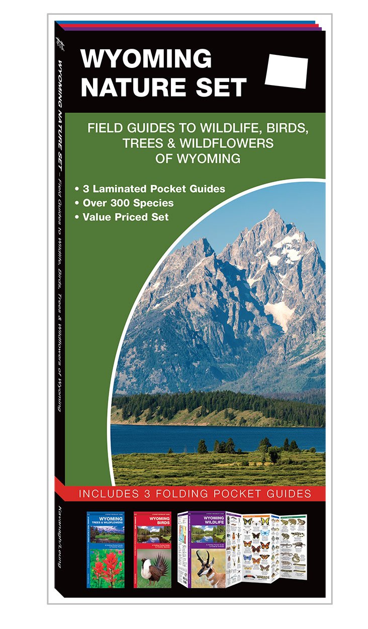 Wyoming Nature Set: Field Guides to Wildlife, Birds, Trees ...