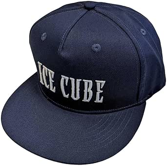 Ice Cube Baseball Cap Logo Official Navy Blue Snapback Size One Size at ...