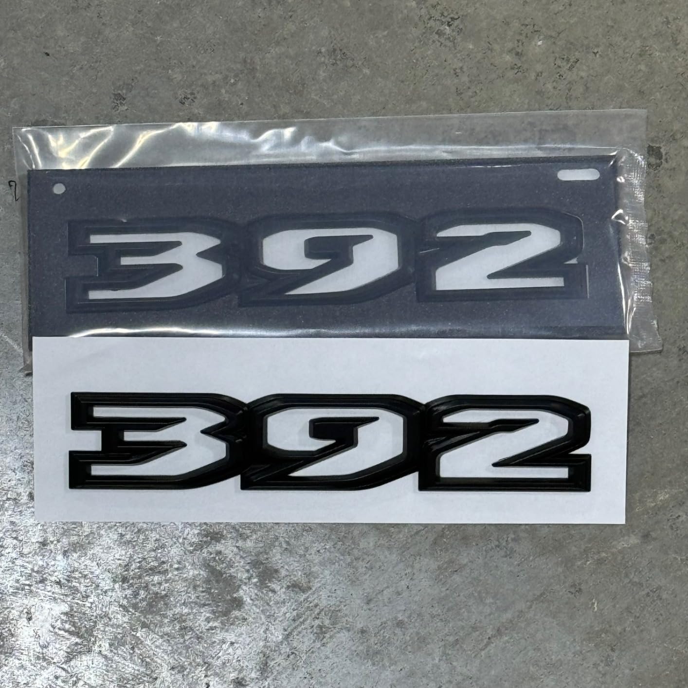 Amazon.com: Pair New Custom Paint 392 Hood Emblems 3D Badge Replacement ...