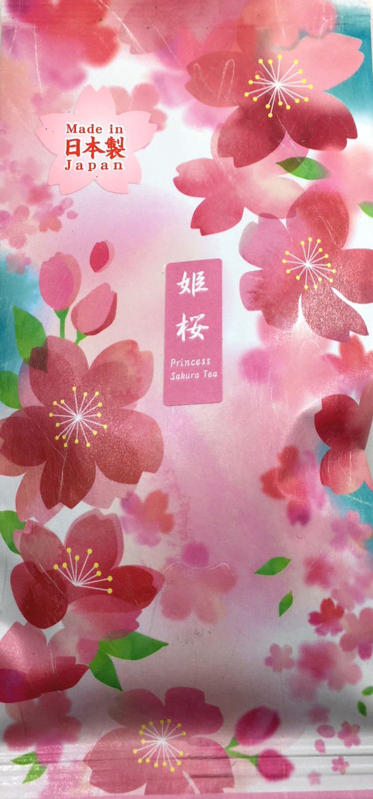 Amazon.com : chaganju Sakura floral Green Tea with Sakura petals ...