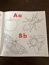 Amazon.com: Sticker Activity ABC: Over 100 Stickers with Coloring Pages ...