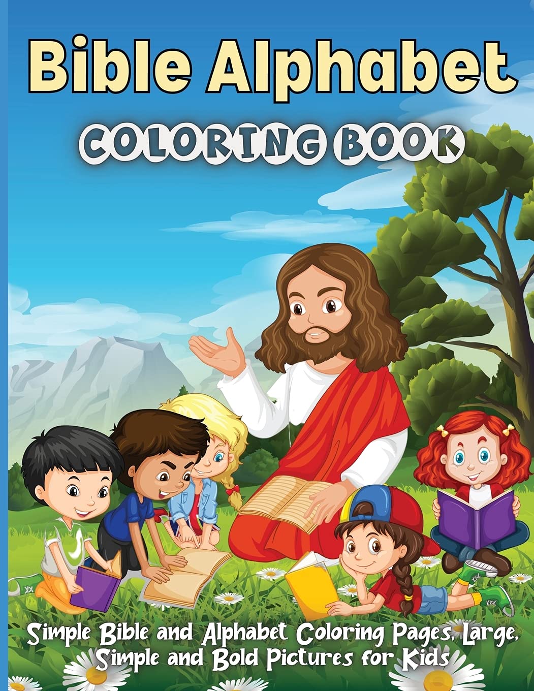 Bible Alphabet Coloring Book Simple Bible And Alphabet Coloring Pages ...