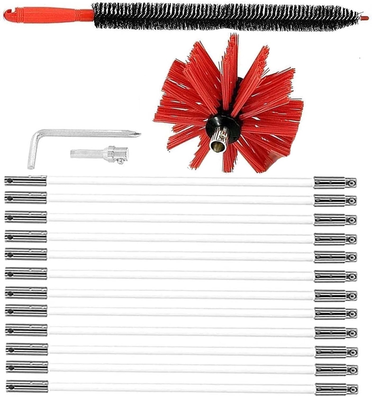 Amazon.com: chimney sweep kit Chimney Brushes And Rods For Flue, Dryer ...