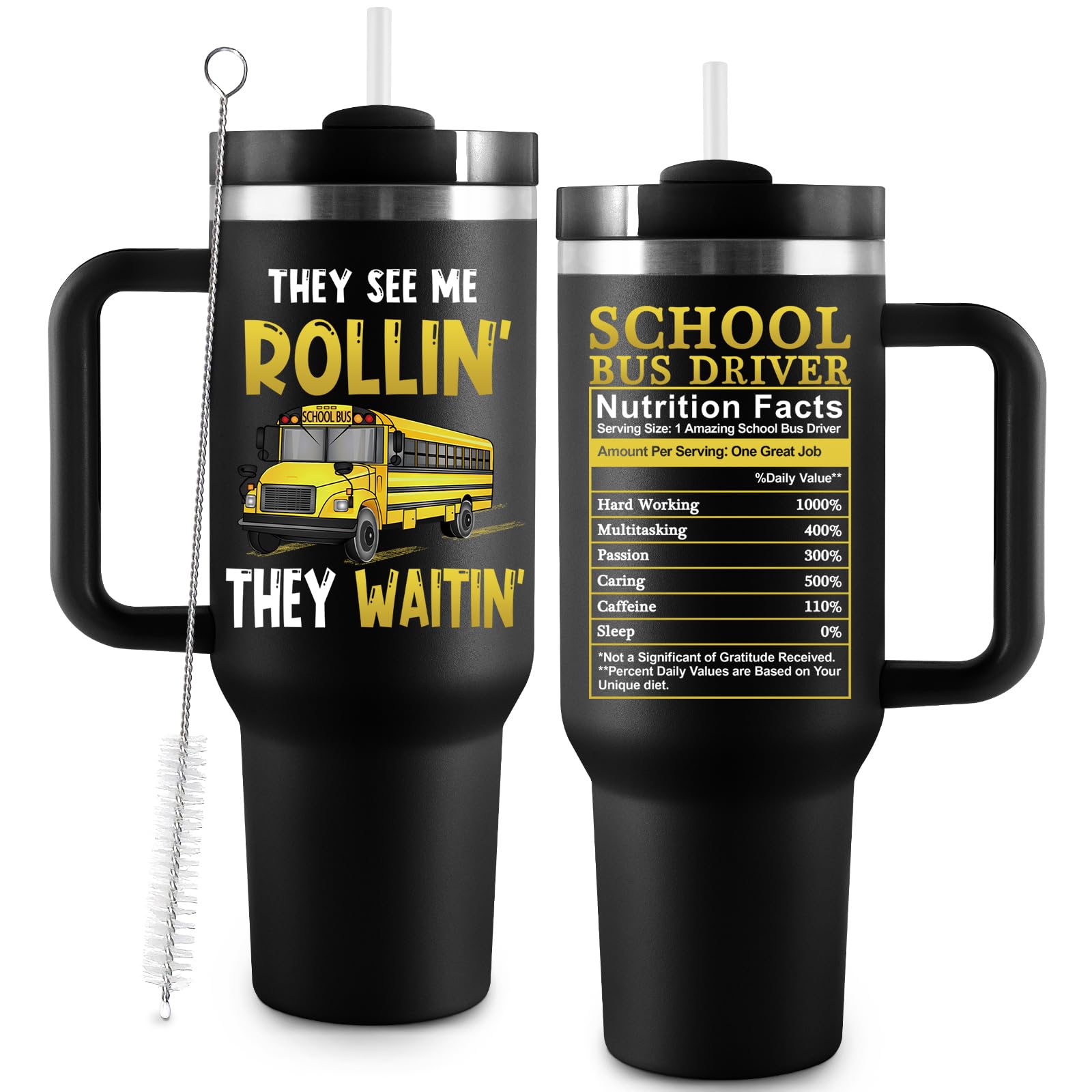 Amazon.com | COCOGIFTS Bus Driver Appreciation Gifts, Bus Driver ...