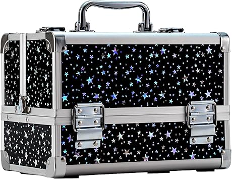 Amazon.com : Leeora&Leekoo Makeup Train Case Cosmetic Box Portable ...
