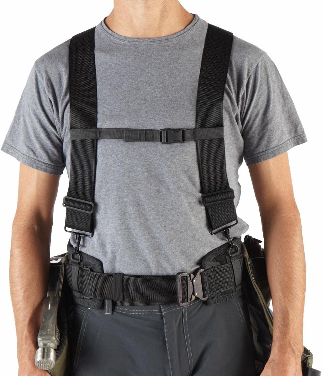 Diamondback Basic Suspenders for Toolbelts | With Padded Foam Shoulder ...