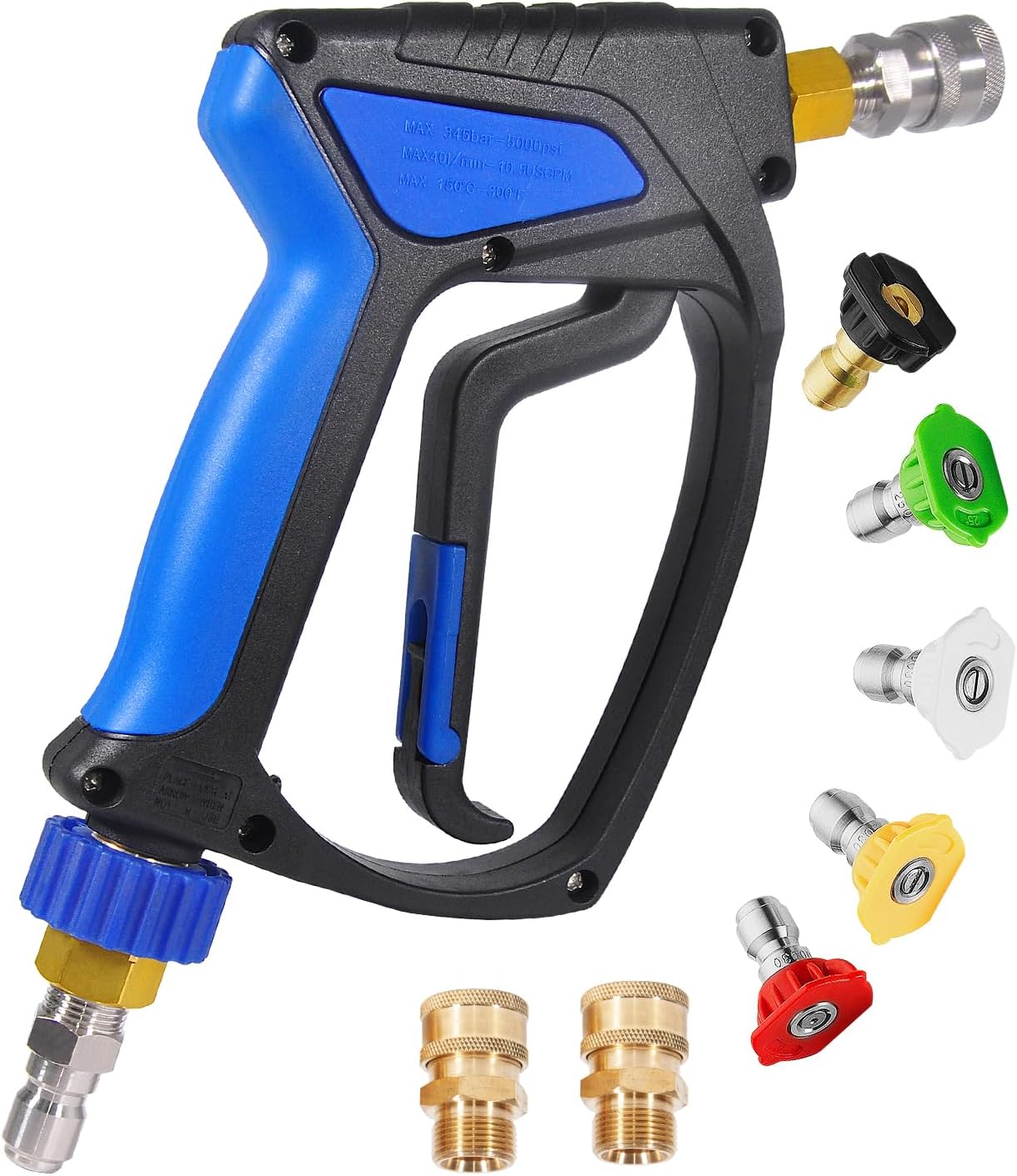 Amazon.com: TOOLCY Pressure Washer Short Gun with Swivel, Commercial ...