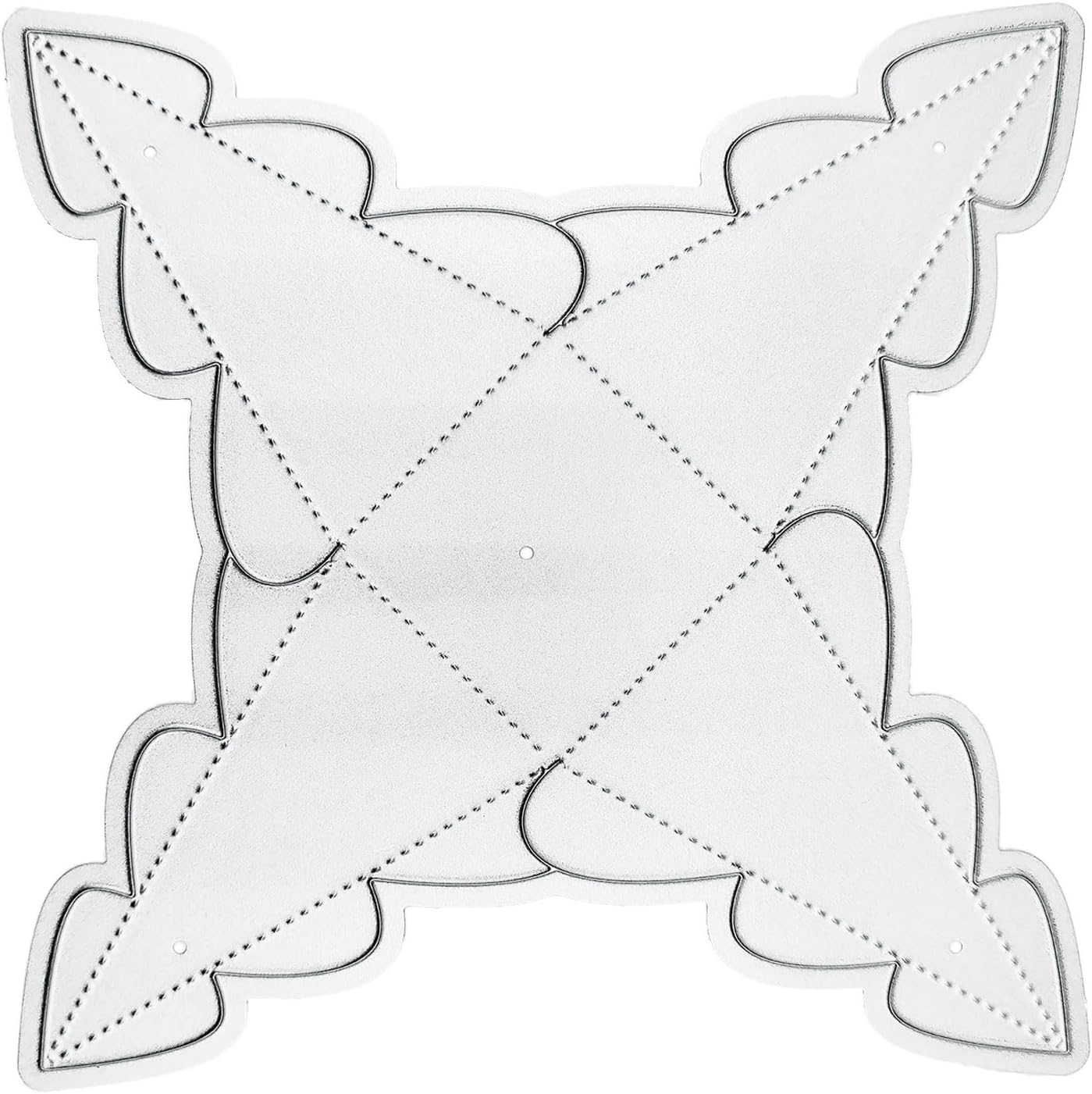 Amazon.com: Triangle Box Metal Cutting Dies Craft Carbon Steel ...