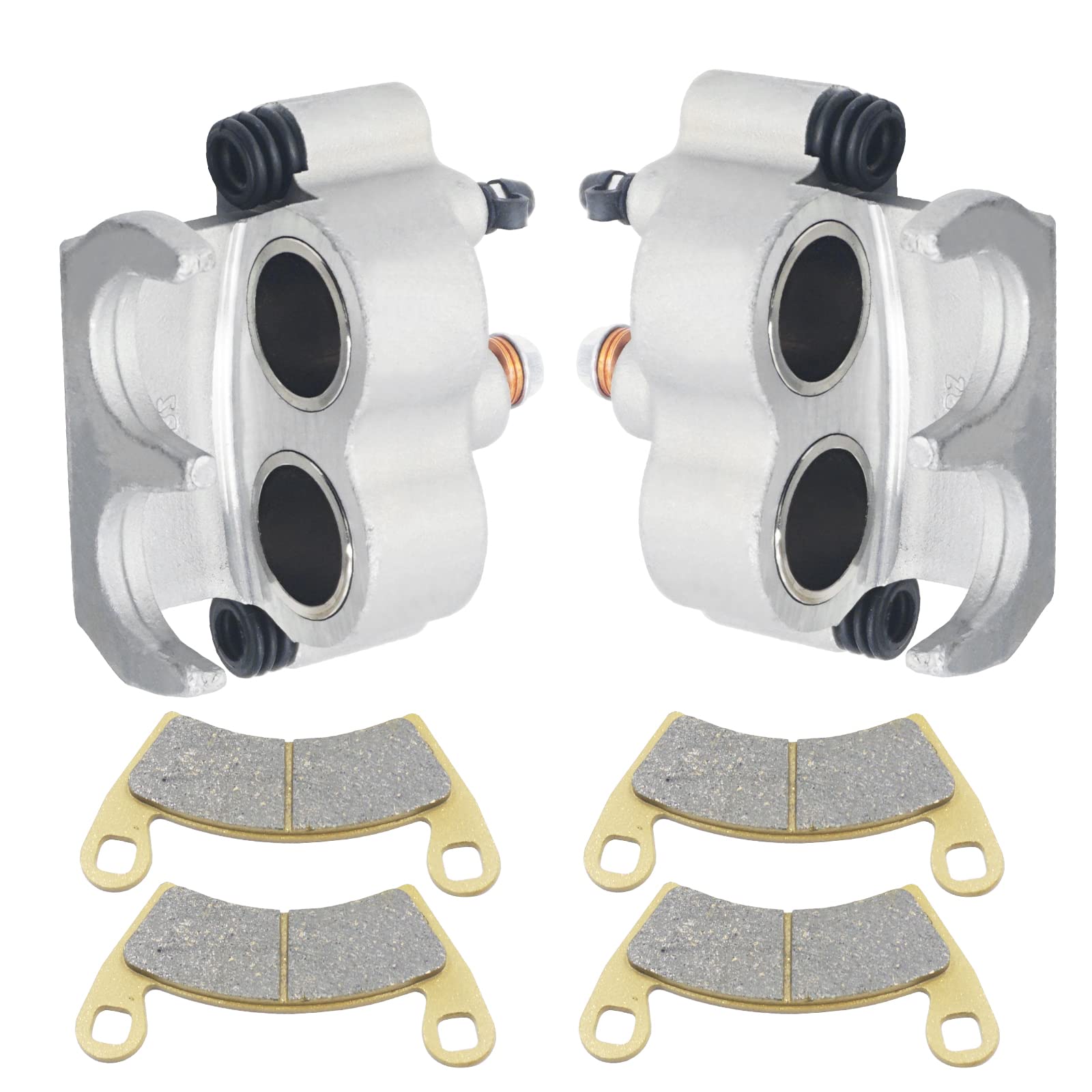 Amazon.com: Front Left Right Brake Caliper with Pads for Polaris Ranger ...