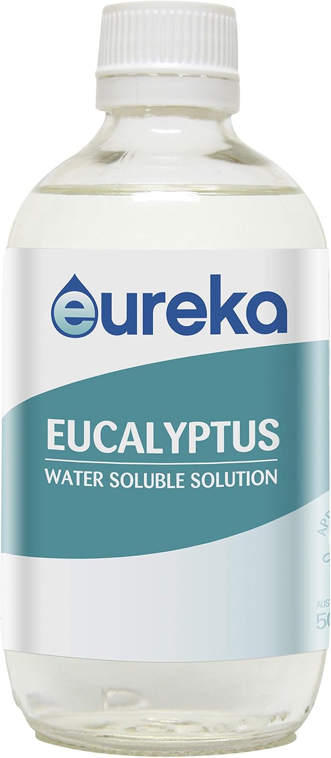 Eureka Eucalyptus Water Soluble Solution, 500 milliliters : Amazon.com ...