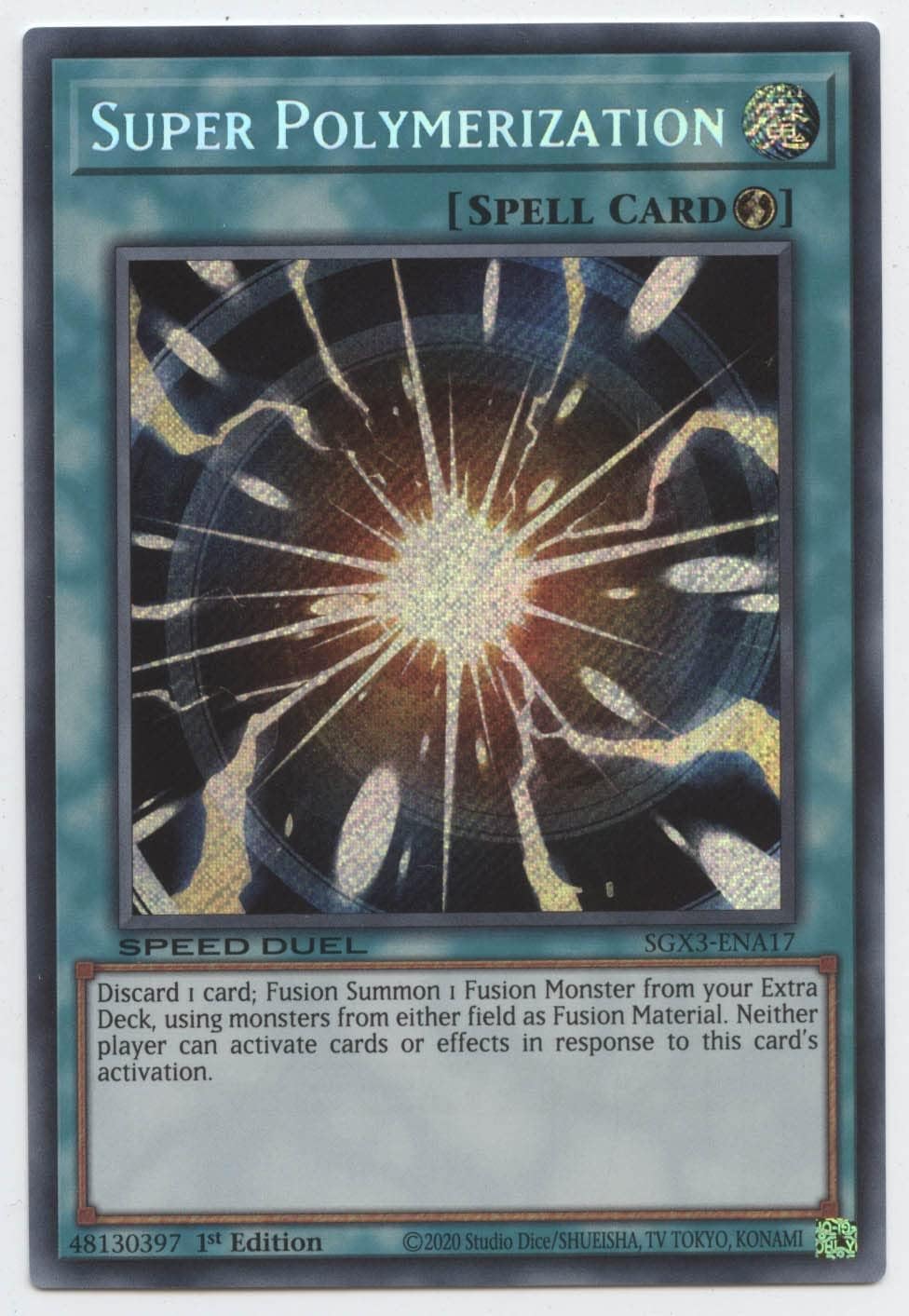 Amazon.com: Super Polymerization - SGX3-ENA17 - Secret Rare - 1st ...
