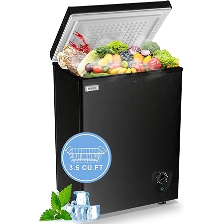 Amazon.com: KUPPET Compact Upright Freezer, Single Door, Reversible ...