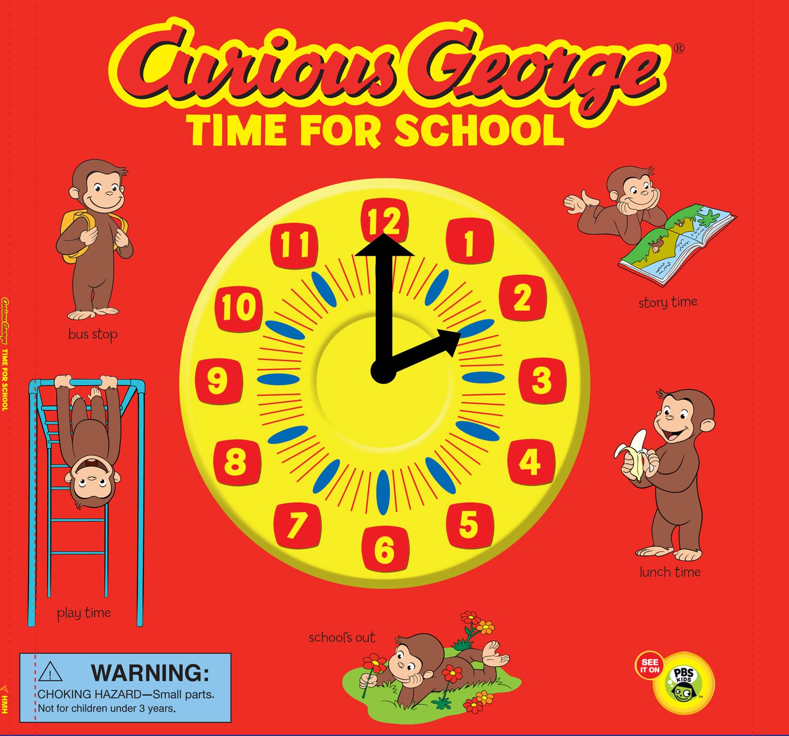 Curious George Time for School (CGTV Novelty 8x8): Rey, H. A.: Amazon ...