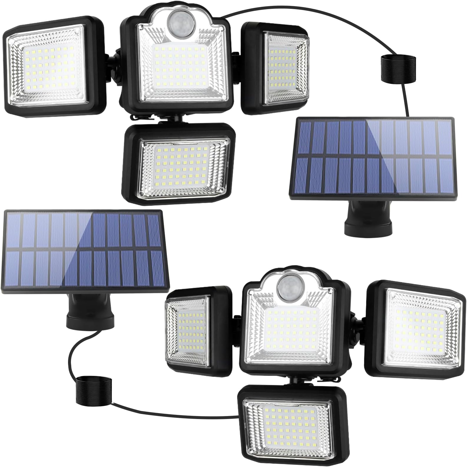 Awaydark Solar Motion Sensor Light Outdoor: Solar Lights for Outside ...