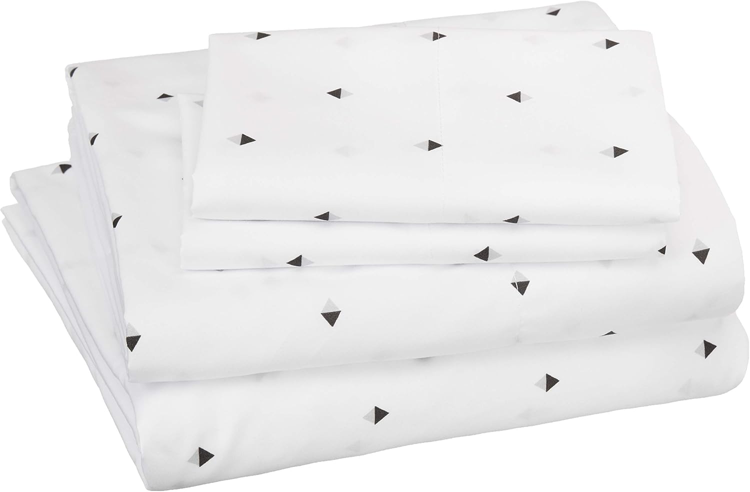 Buy Amazon Basics Soft Microfiber Sheet Set with Elastic Pockets ...