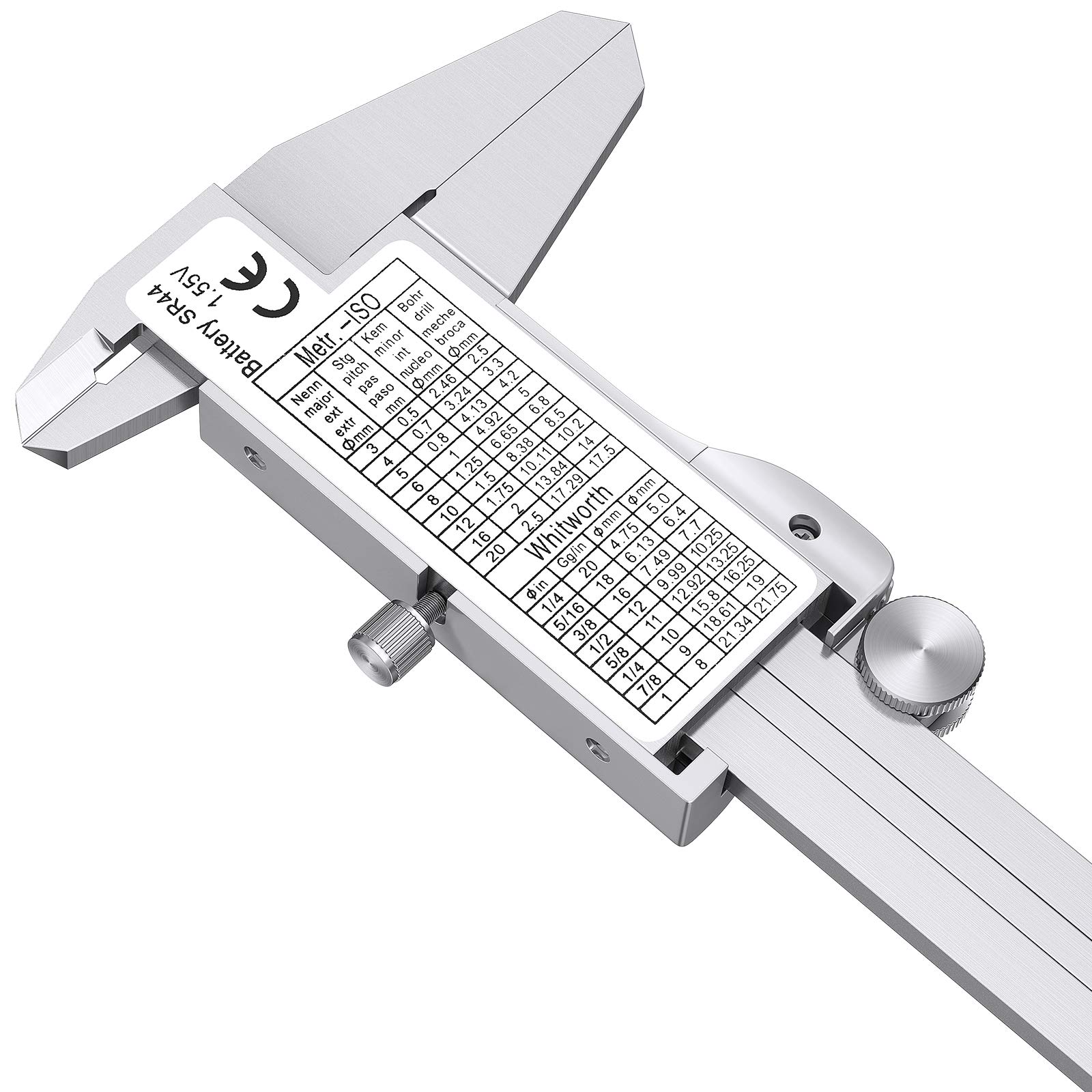 Neoteck 8 inch Digital Caliper and Feeler Gauge Set, S...B08CH8H11N ...