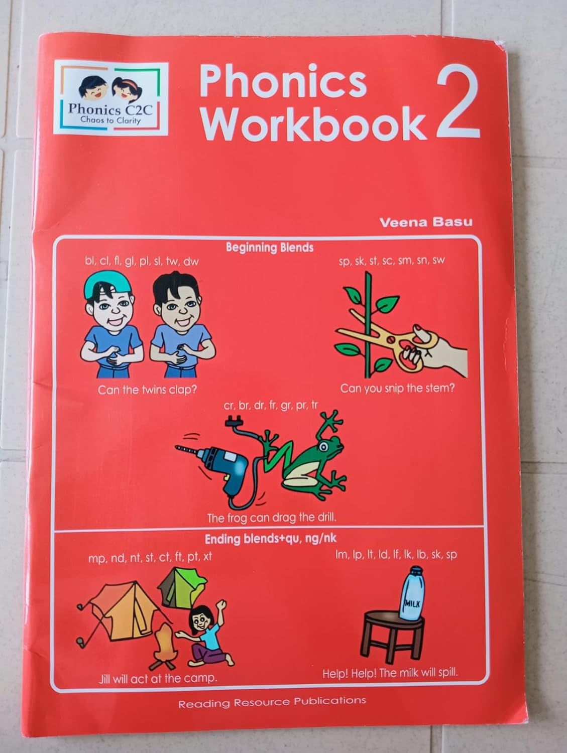 Buy Phonics Workbook - 2 (B/W) Book Online at Low Prices in India ...