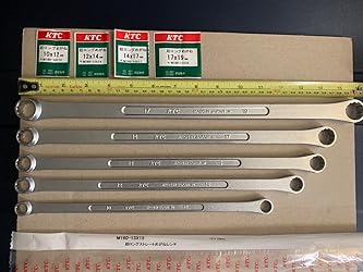Amazon | 京都機械工具(KTC) 超ロングストレートメガネレンチ M160-12X14 | メガネレンチ