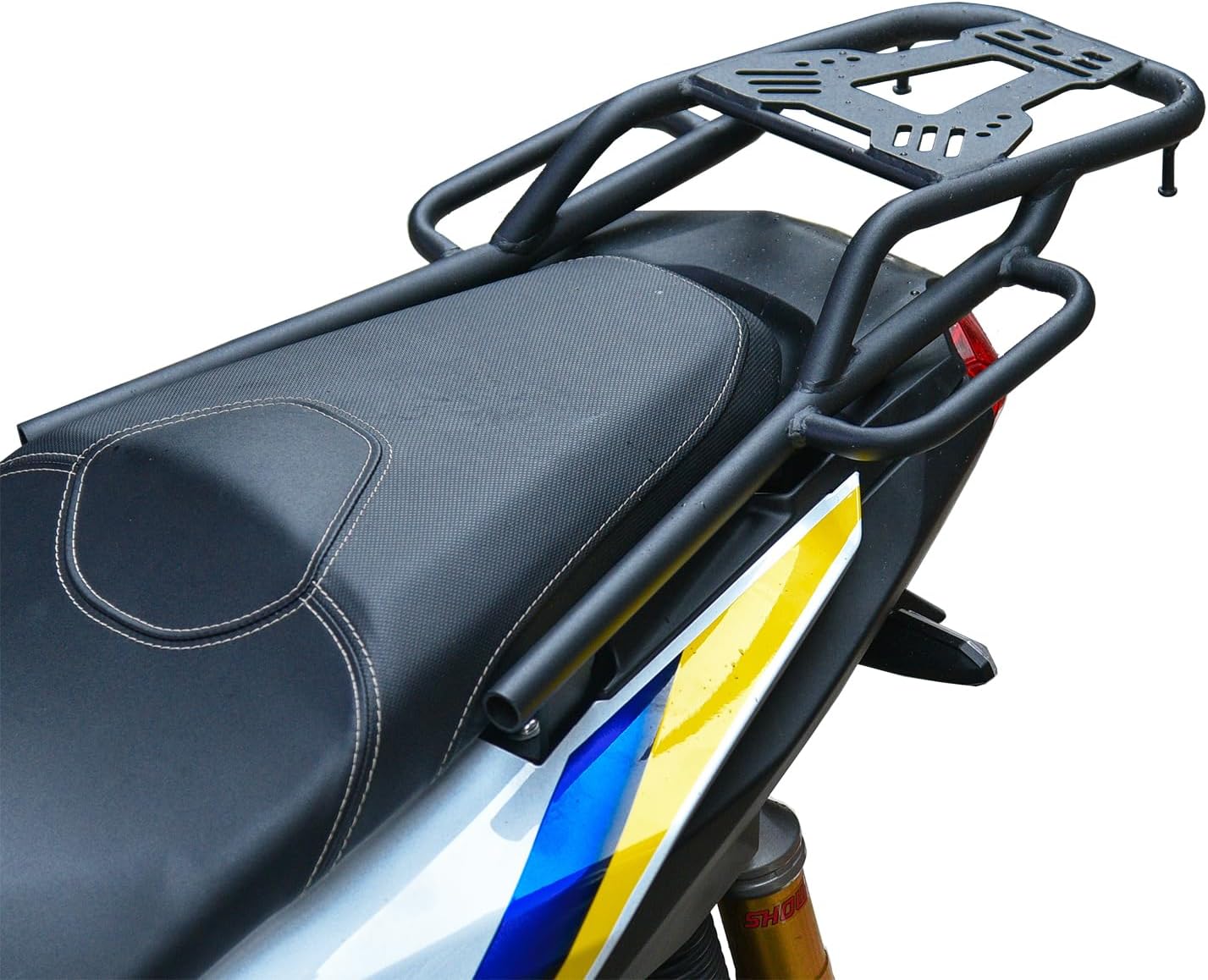 Amazon.com: Motorcycle Rear Luggage Rack Cargo Extender Shelf ...