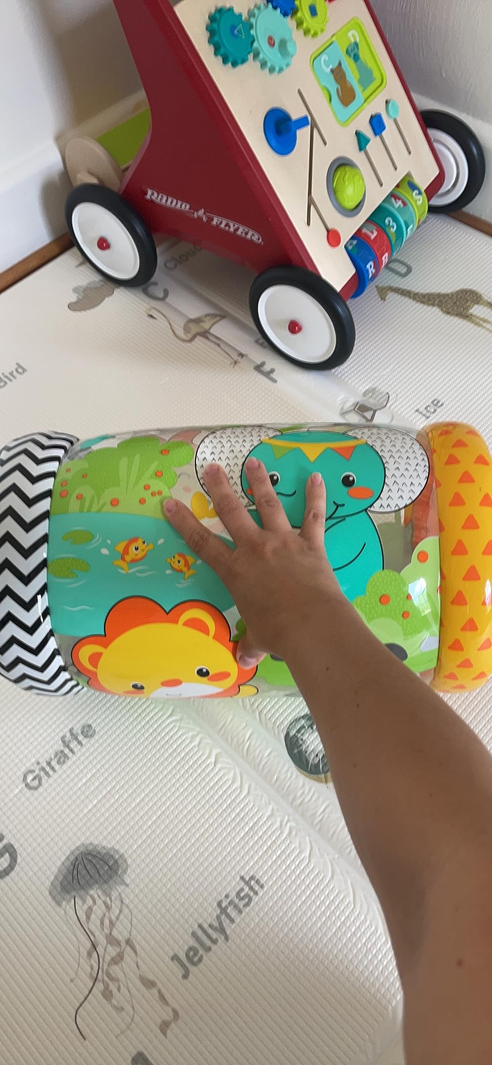 $4/mo - Finance Infantino Jungle Peek & Roll - Encourages Crawling ...