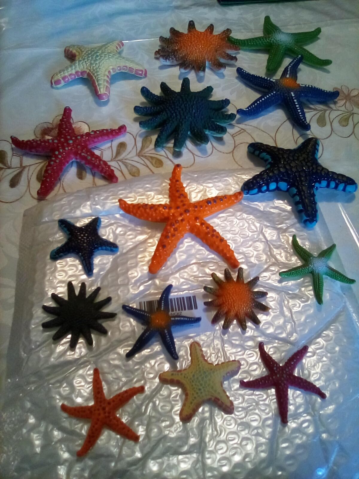 WZXJZTCY 16 Pcs Diving Toys Pool Toy Colorful Starfish Toys with, Soft ...