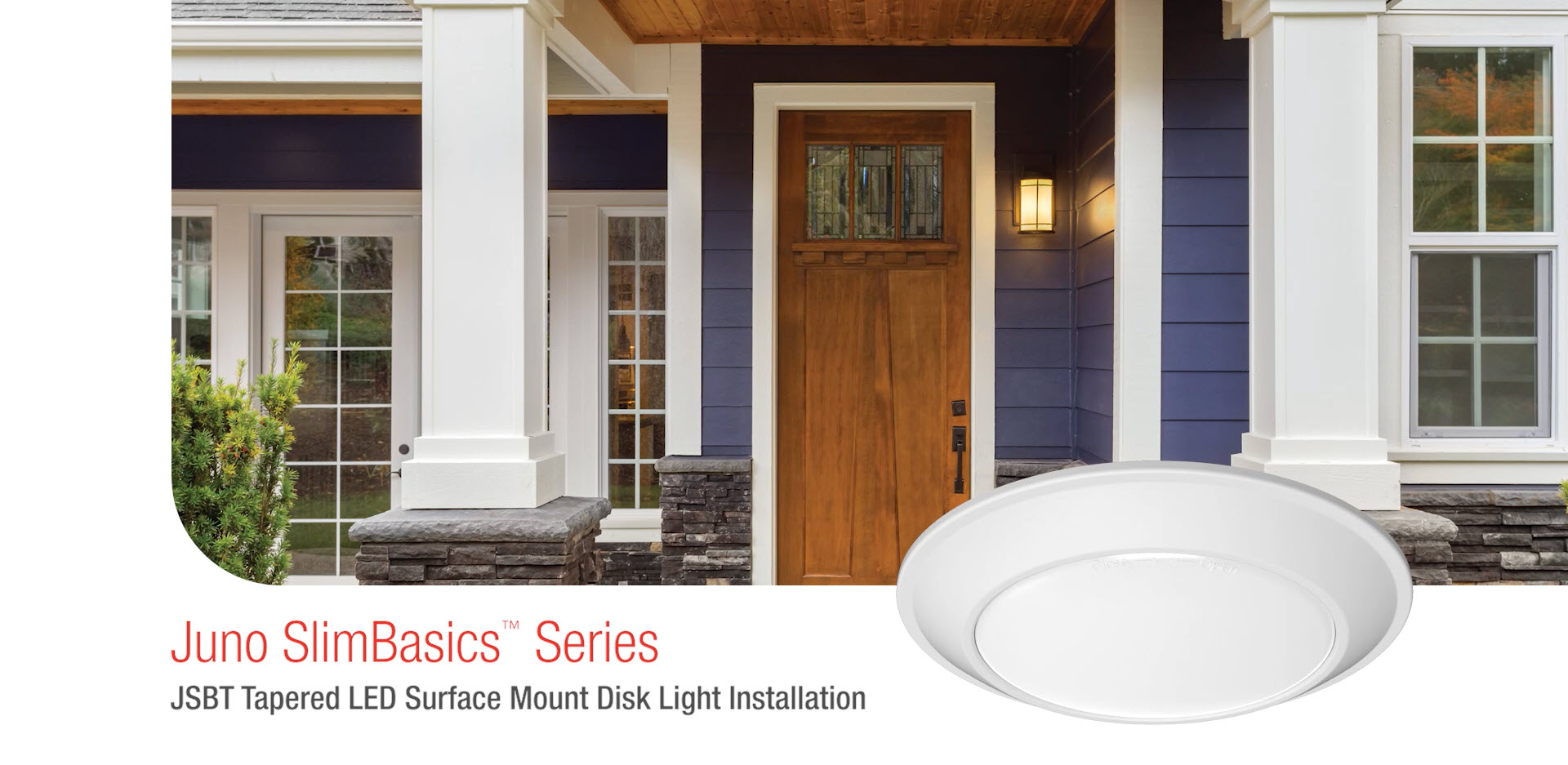 Watch Juno SlimBasics Disk Light Installation 2022 on Amazon Live