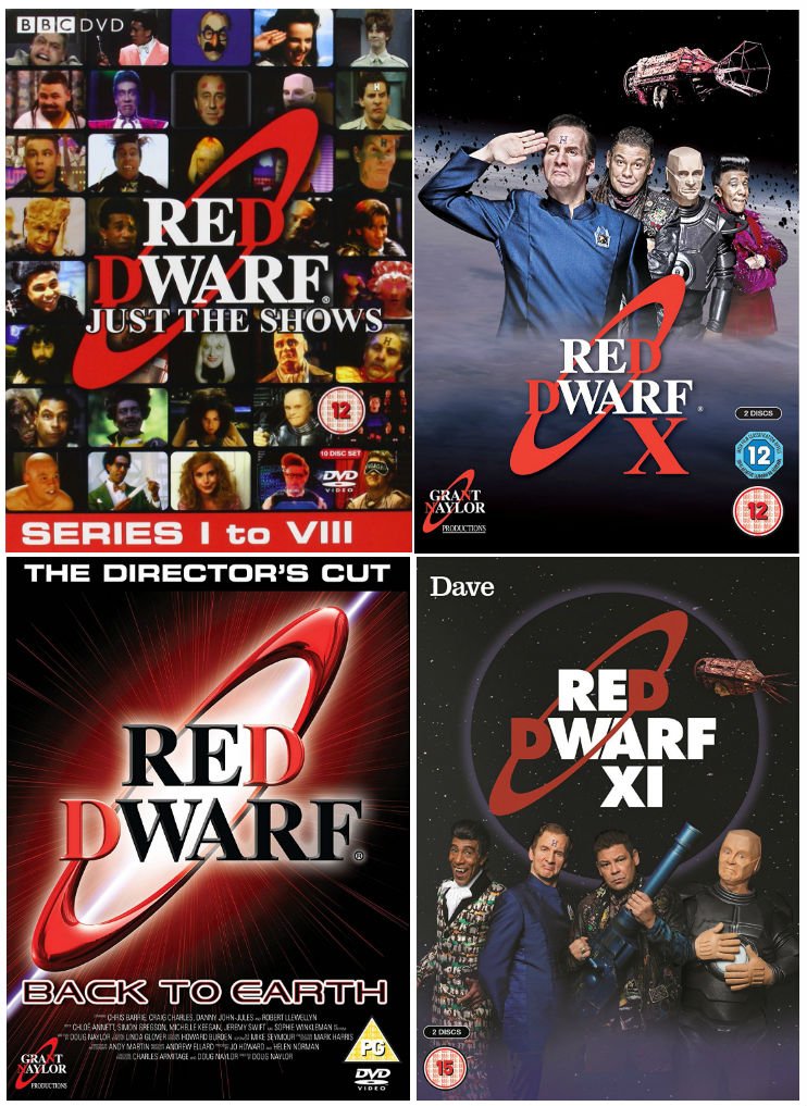 Amazon.com: Red Dwarf Complete Series 1-11 DVD Collection : Red Dwarf ...