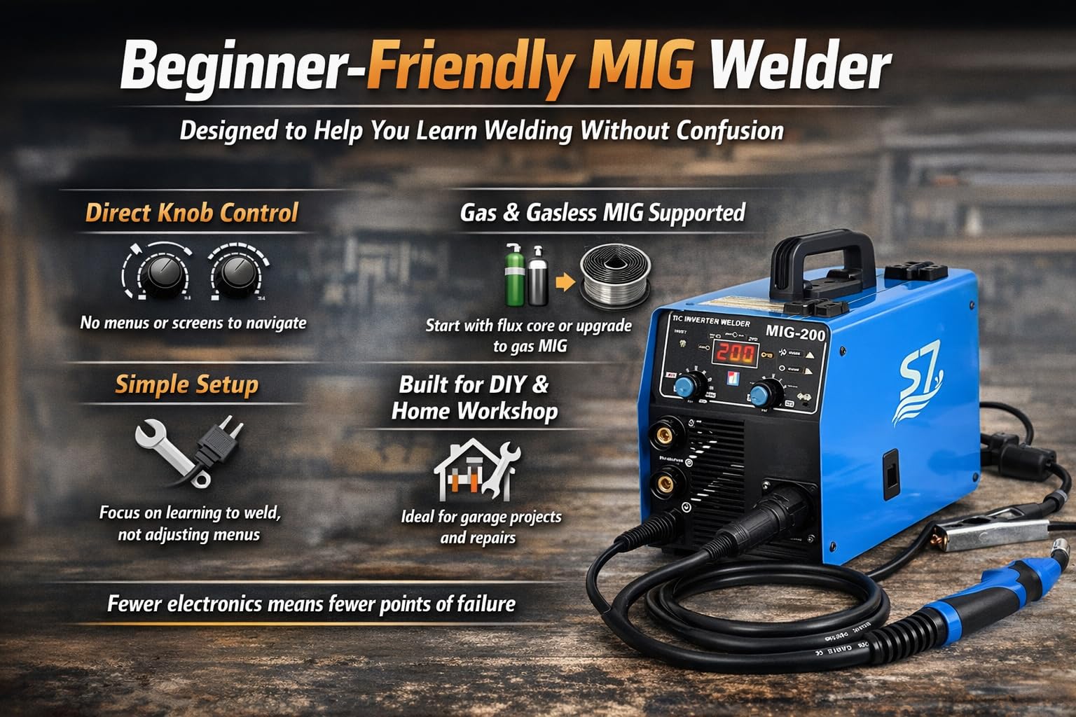 Snapklik.com : S7 MIG Welder