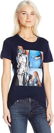 Marvel Women's X-Men Mystique T-Shirt, Navy, S at Amazon Women’s ...