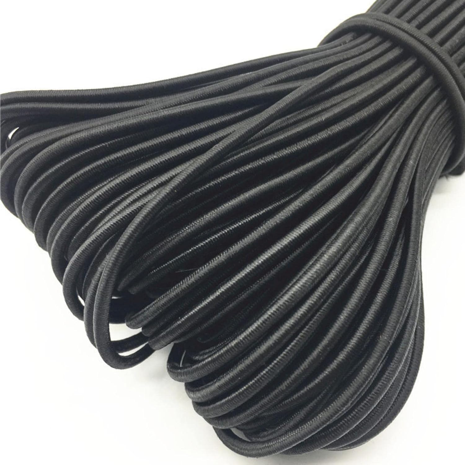 Ganquer Elastic Cord, 20 Meter 3mm Round Multifunctional Drawstring ...