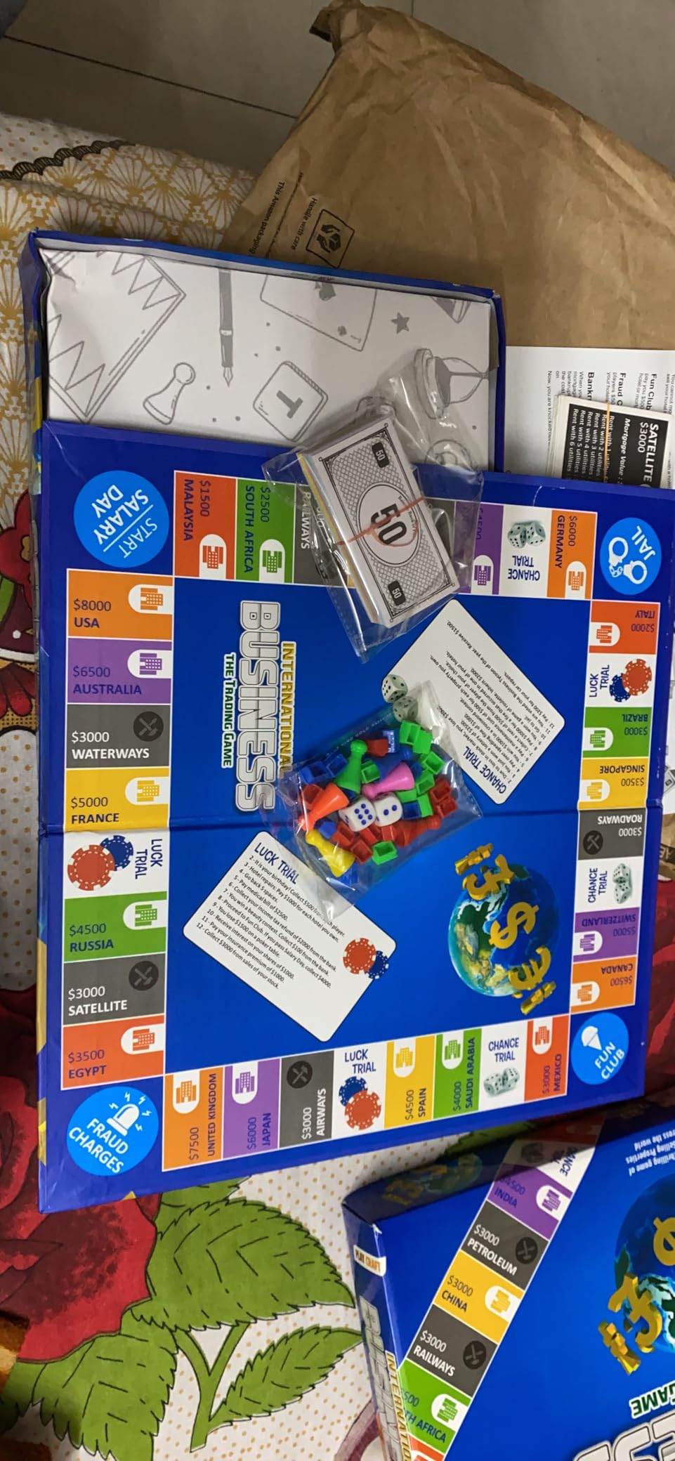Buy ToyMagic International Business - Board Game|Strategic Folding Card ...