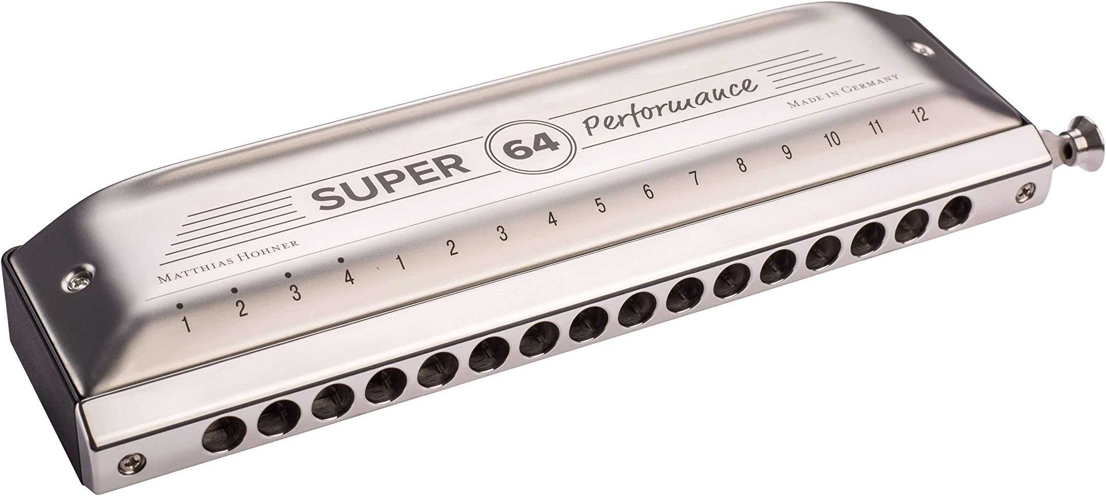 Amazon.com: Hohner M758501 Super 64 Chromatic Harmonica : Musical ...