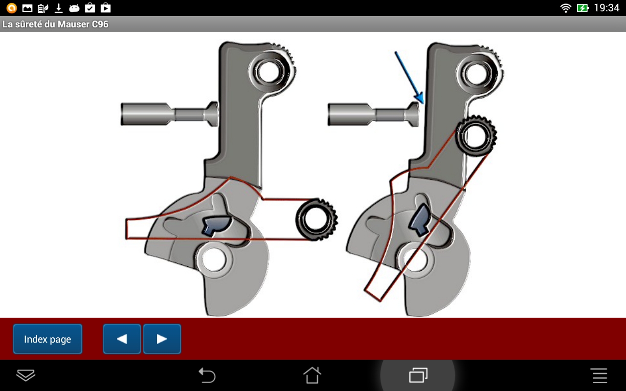 Le pistolet Mauser C96 expliqué: app su Amazon Appstore