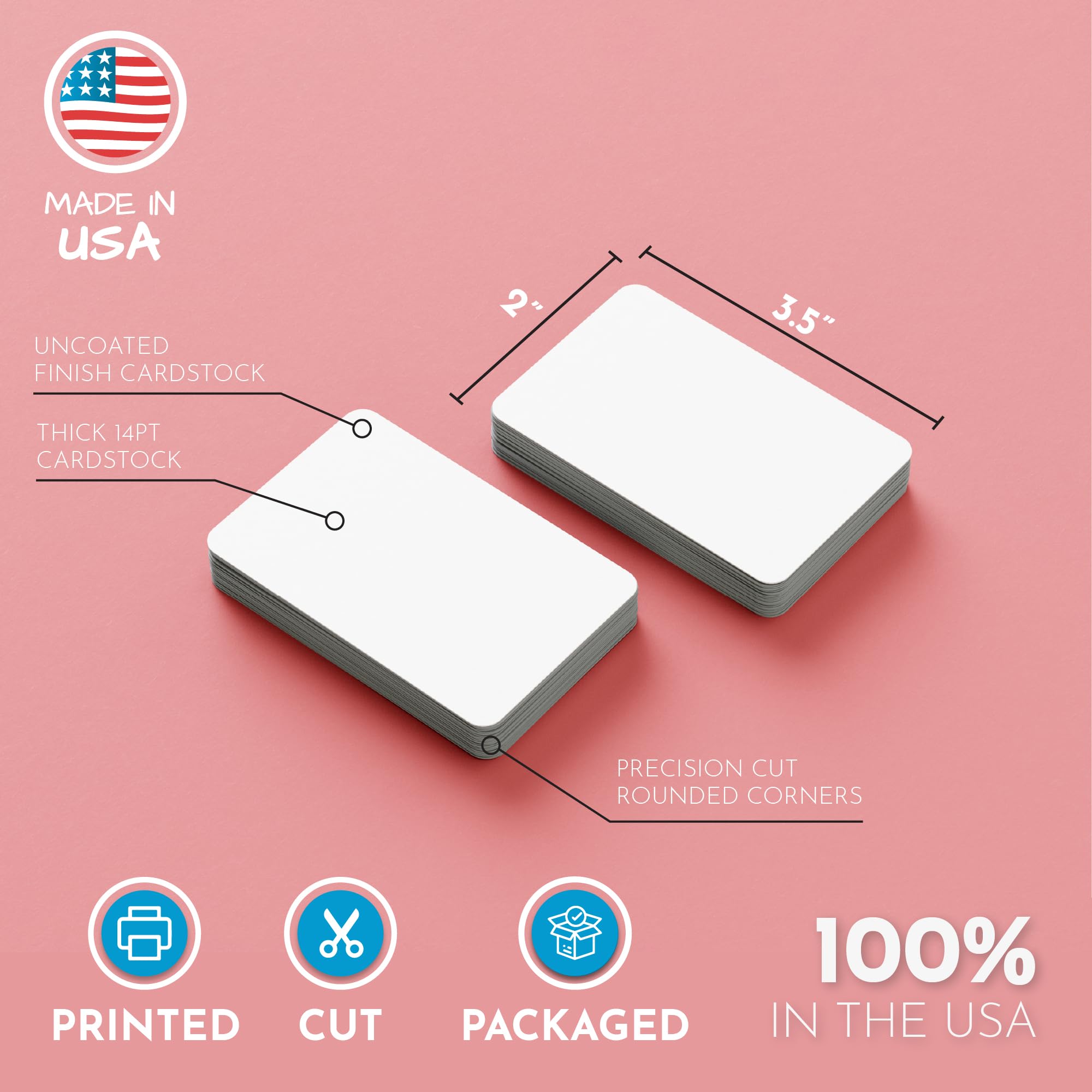 Snapklik.com : Home Advantage Blank Business Cards, Mini Message Index ...